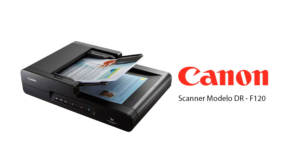 Scanner DR-F120 | Scanner de Documentos | Scanners Canon Scanner DR-F120 | Scanner de Documentos | Scanners Canon